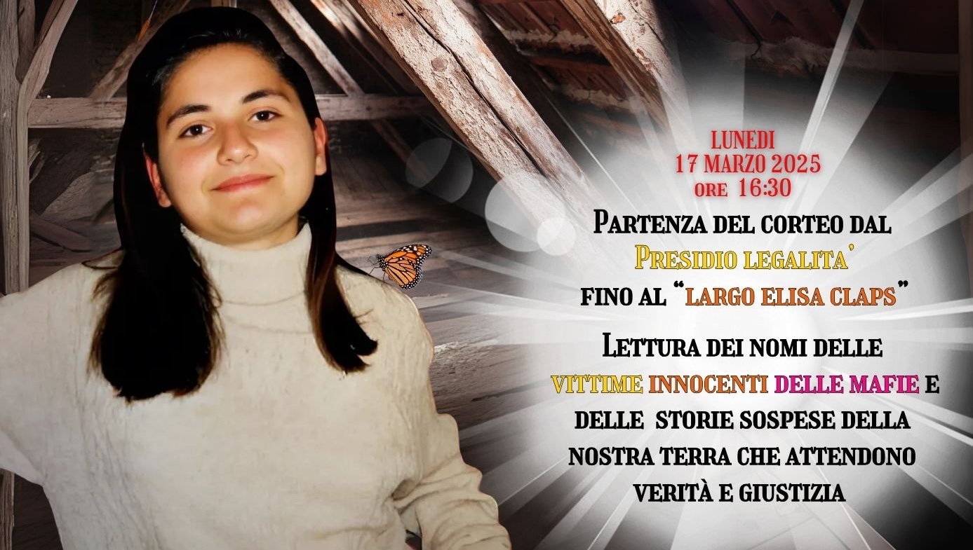 Elisa Claps: 15 anni fa il ritrovamento del corpo. "Libera" organizza ...
