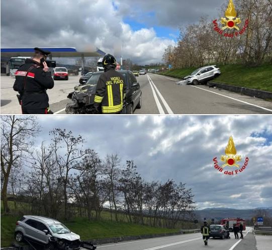 Scontro frontale tra due auto sulla Potenza-Melfi - Ufficio Stampa ...