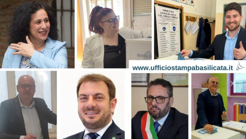 Amministrative 2025, i Sindaci eletti in Basilicata - Ufficio Stampa ...
